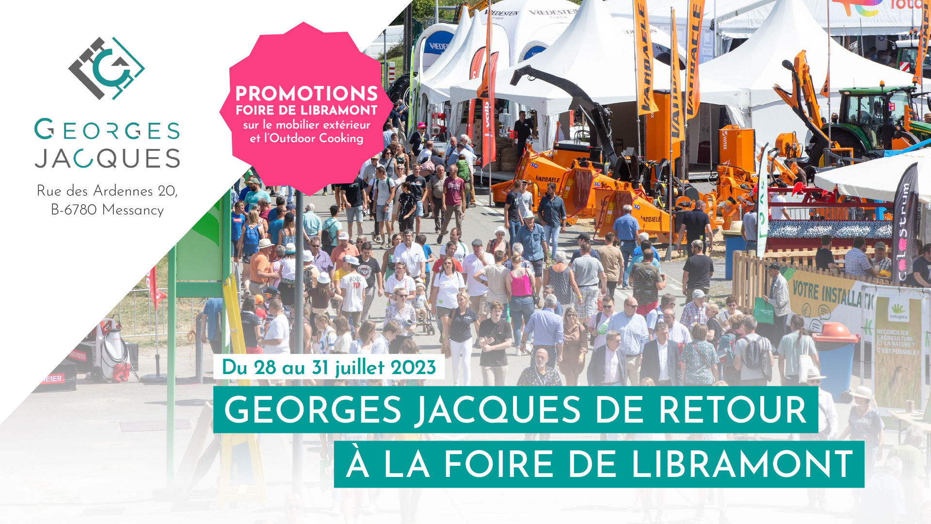 Georges Jacques de retour à la Foire de Libramont les 28, 29 et 30 ...